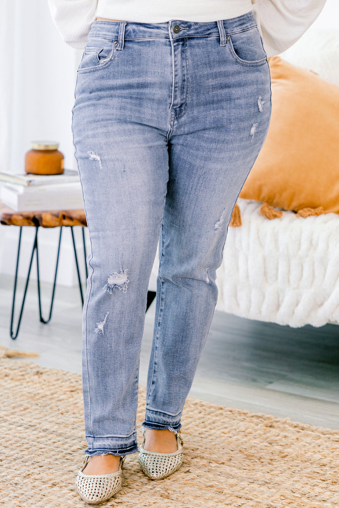 Bless This Mess Jeans, Light – Chic Soul