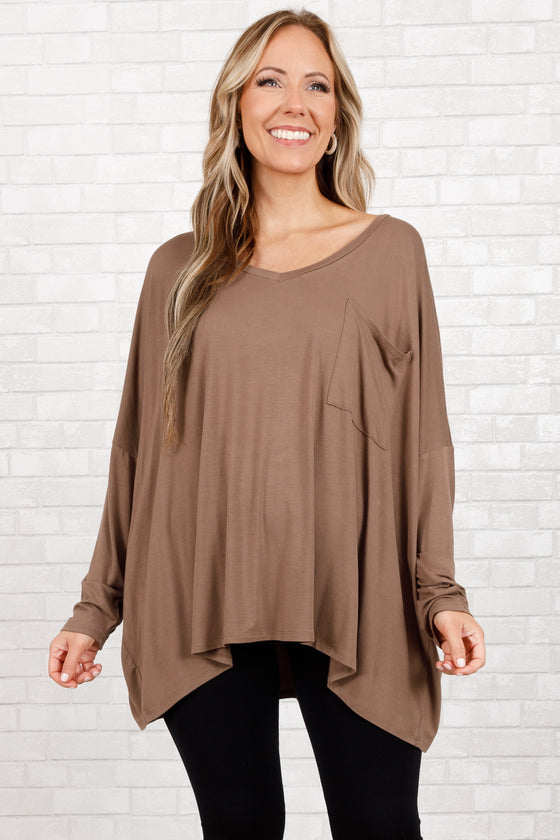 Women's Long Sleeve Tops - Plus Size | Chic Soul – Page 2
