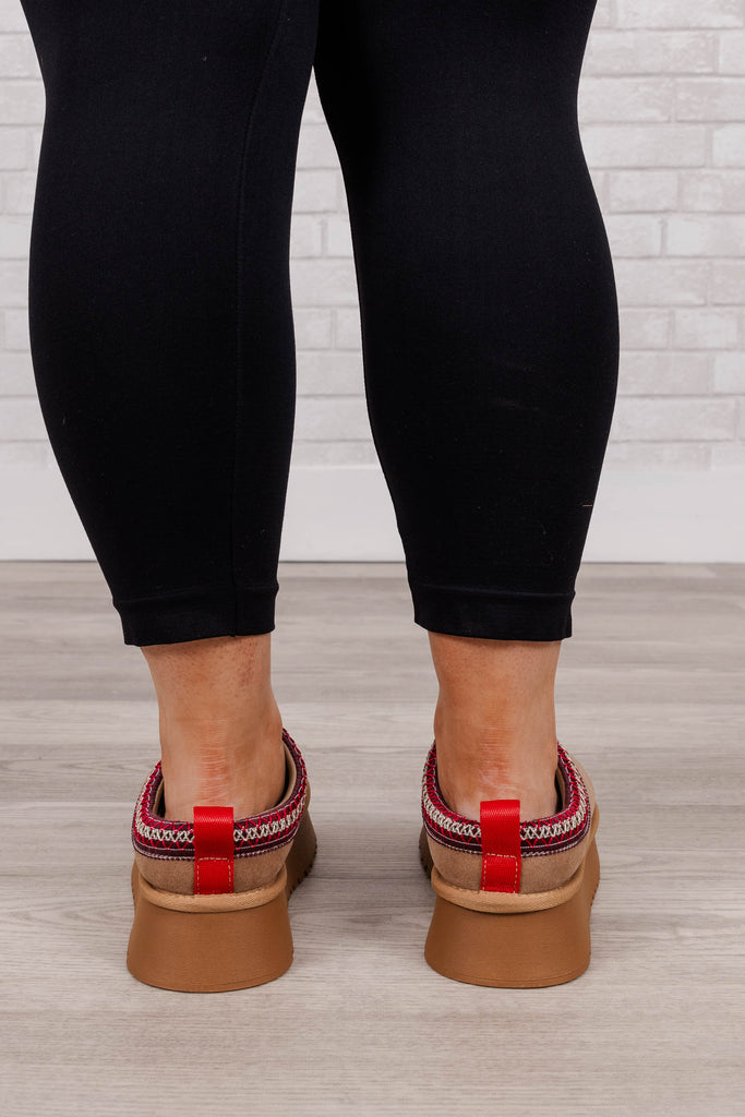 Can We Chill Slipper, Camel – Chic Soul