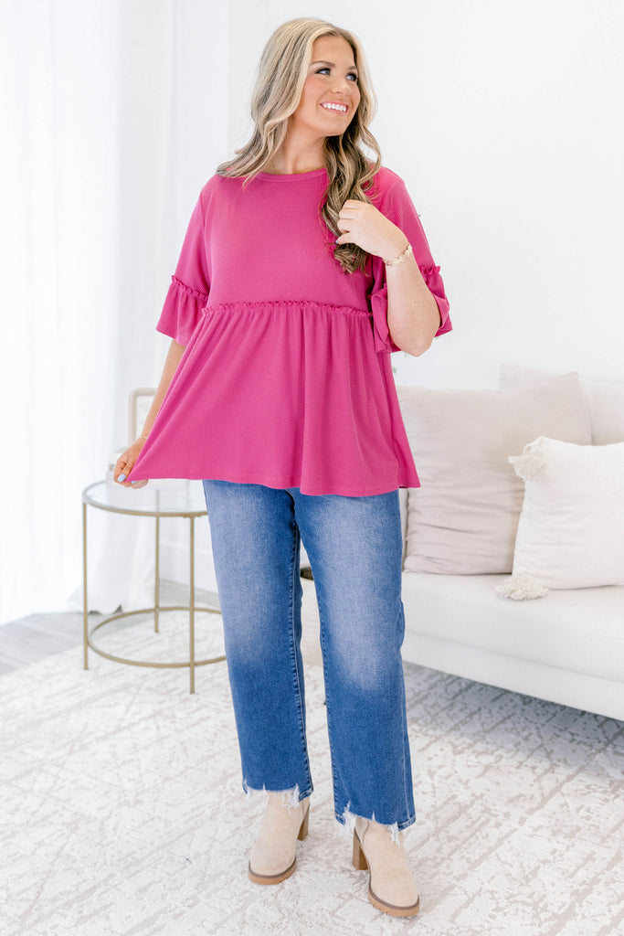Completely Yours Tunic, Berry – Chic Soul