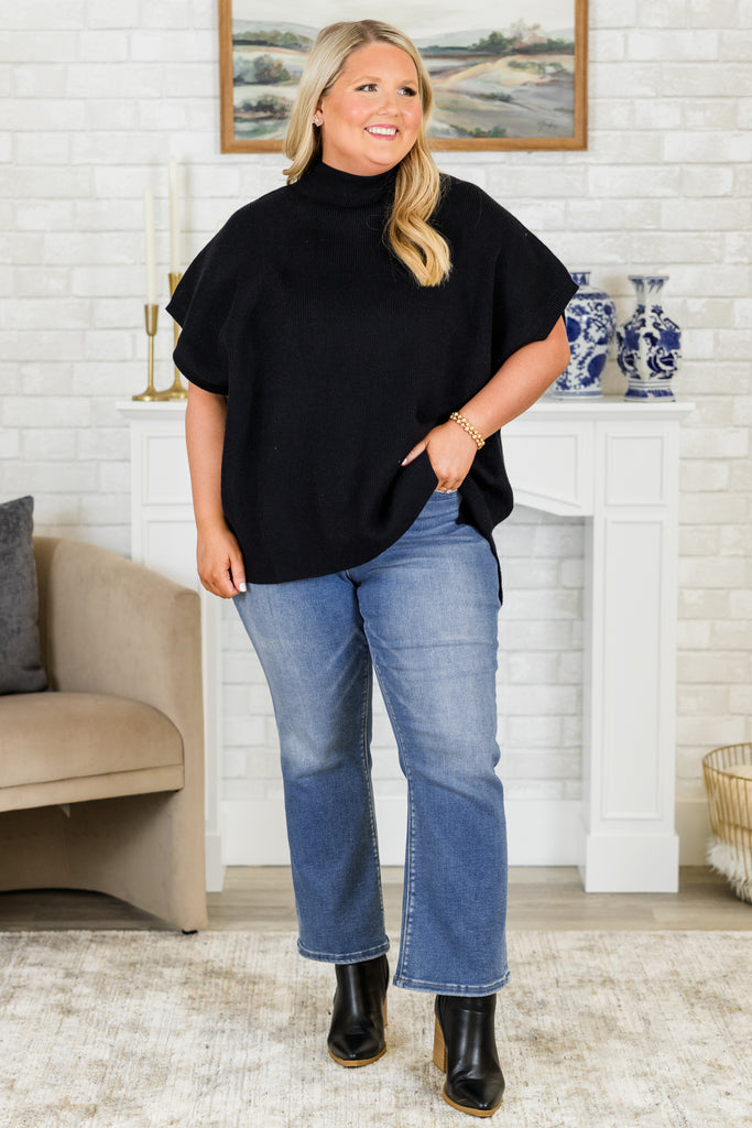 Do Anything Sweater, Black – Chic Soul