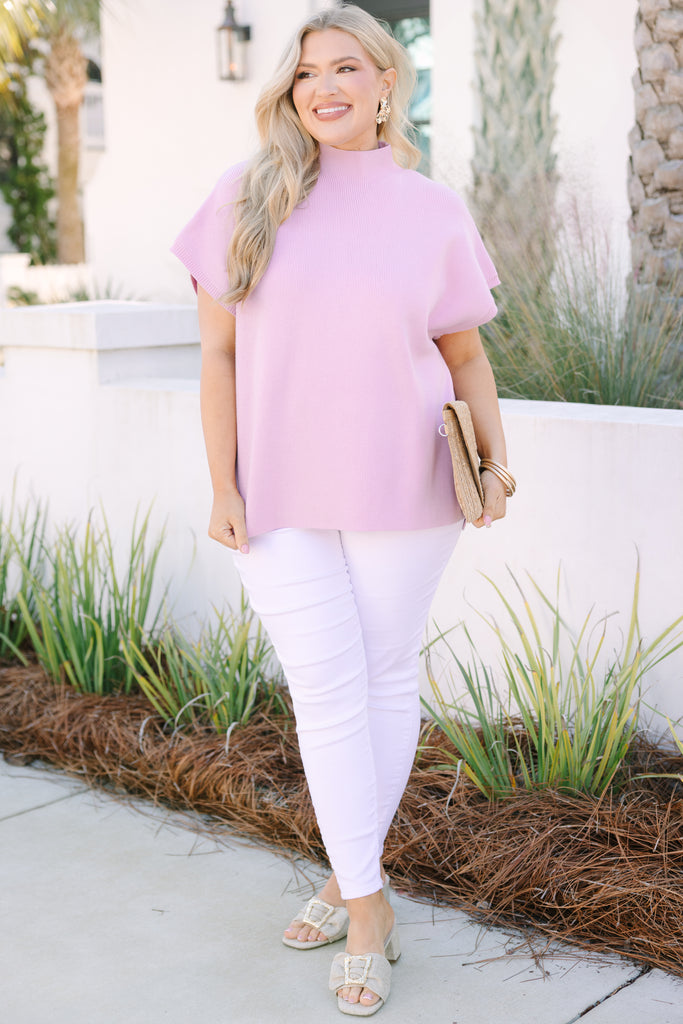 Do Anything Sweater, Pink – Chic Soul