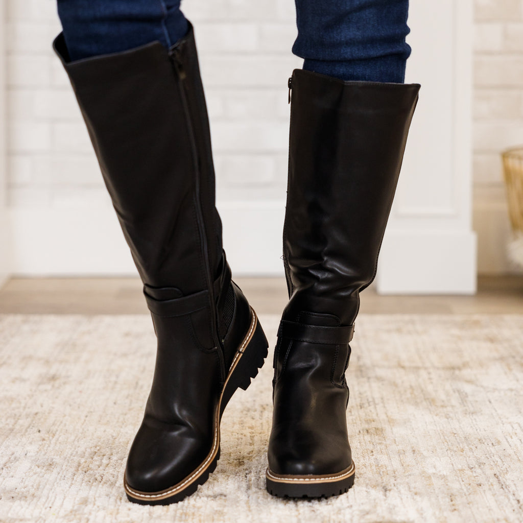 Dynamic Steps Boots, Black – Chic Soul