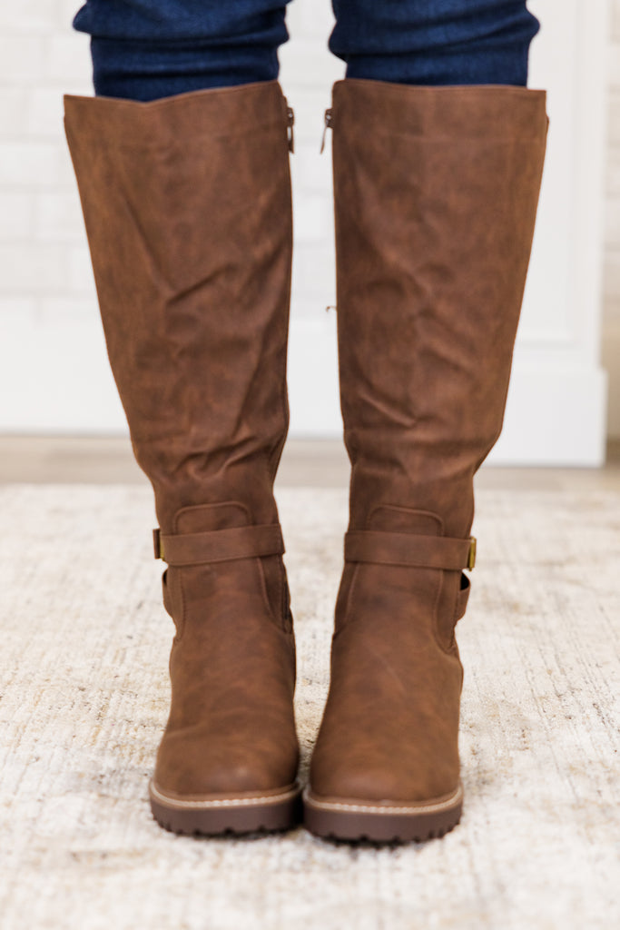 Dynamic Steps Boots, Brown – Chic Soul