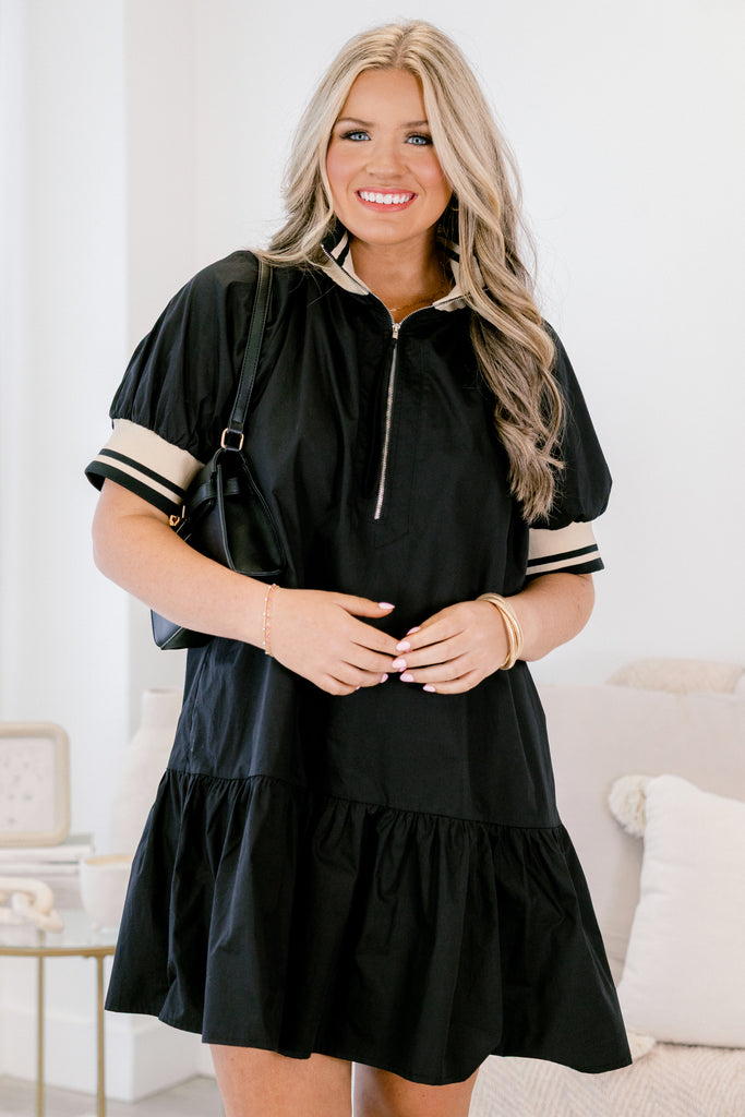 Feeling Like Yourself Dress, Black – Chic Soul