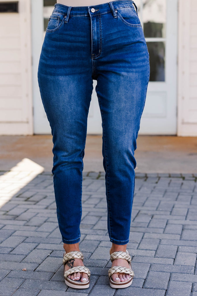 Learn As You Go Jeans, Medium Wash – Chic Soul