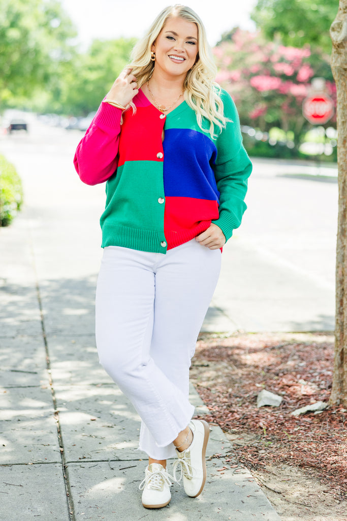 Minding Mine Cardigan, Multi – Chic Soul