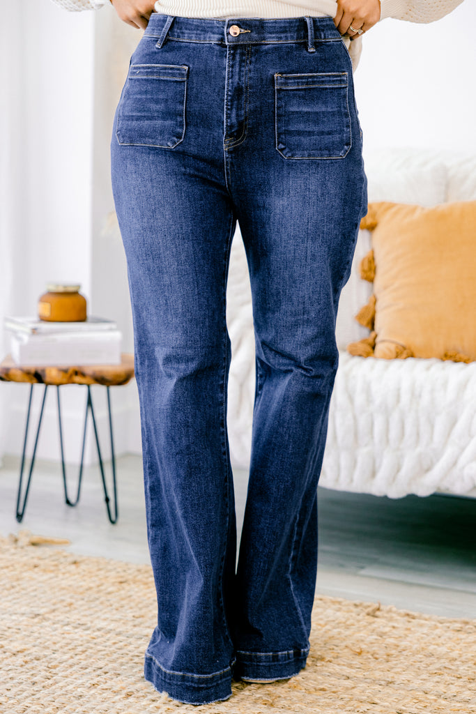 My First Rodeo Jeans, Dark Wash – Chic Soul