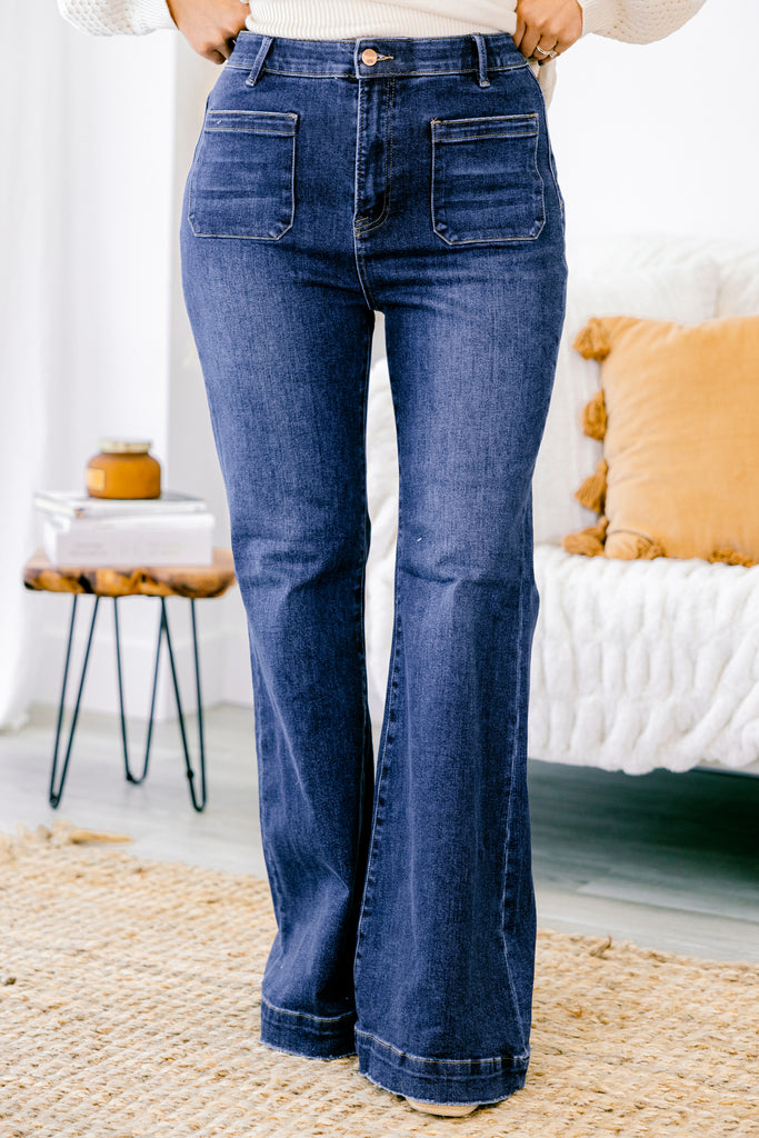 My First Rodeo Jeans, Dark Wash – Chic Soul