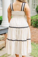 No More Secrets Dress, Ecru – Chic Soul