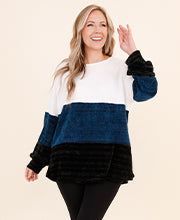 Women's Long Sleeve Tops - Plus Size | Chic Soul