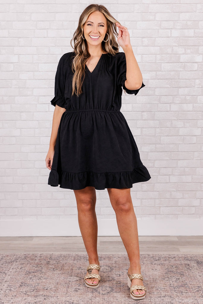 True To Me Dress, Black – Chic Soul