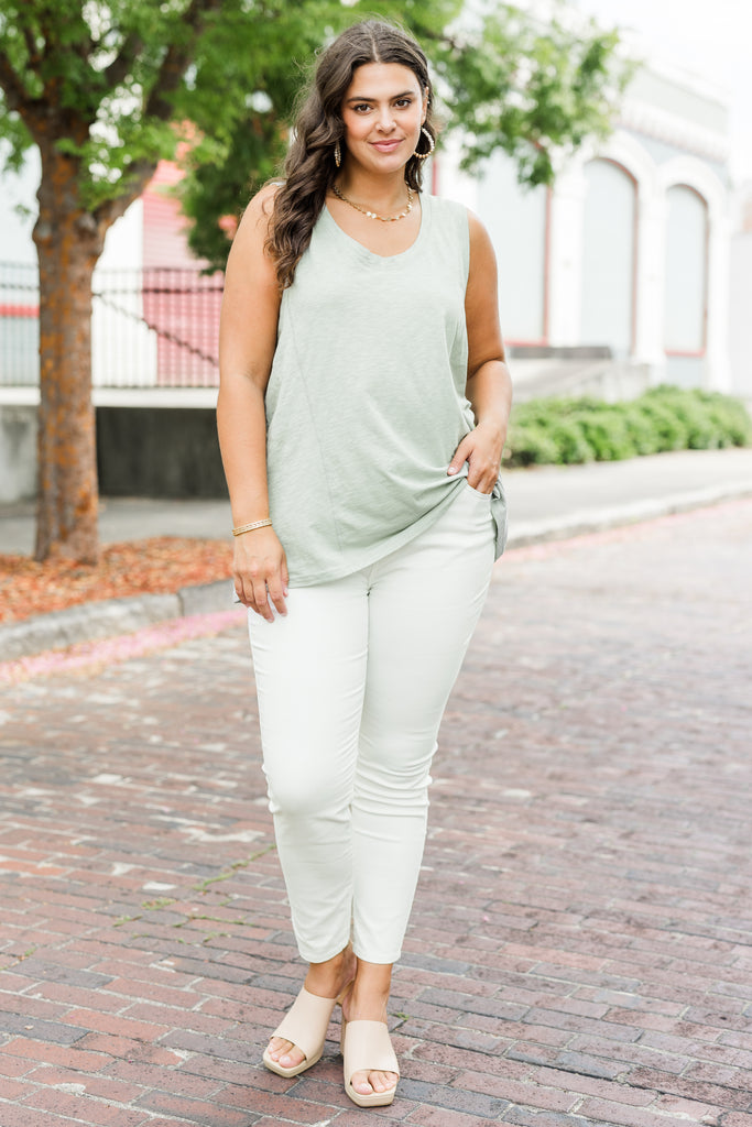 Where Is Home Top, Mint – Chic Soul