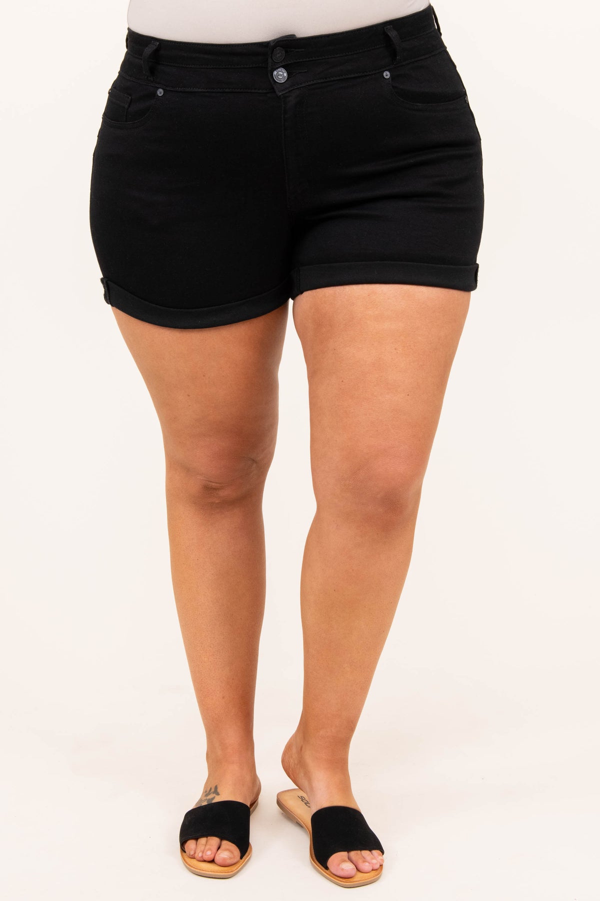 Let's Get Loud Shorts, Black – Chic Soul