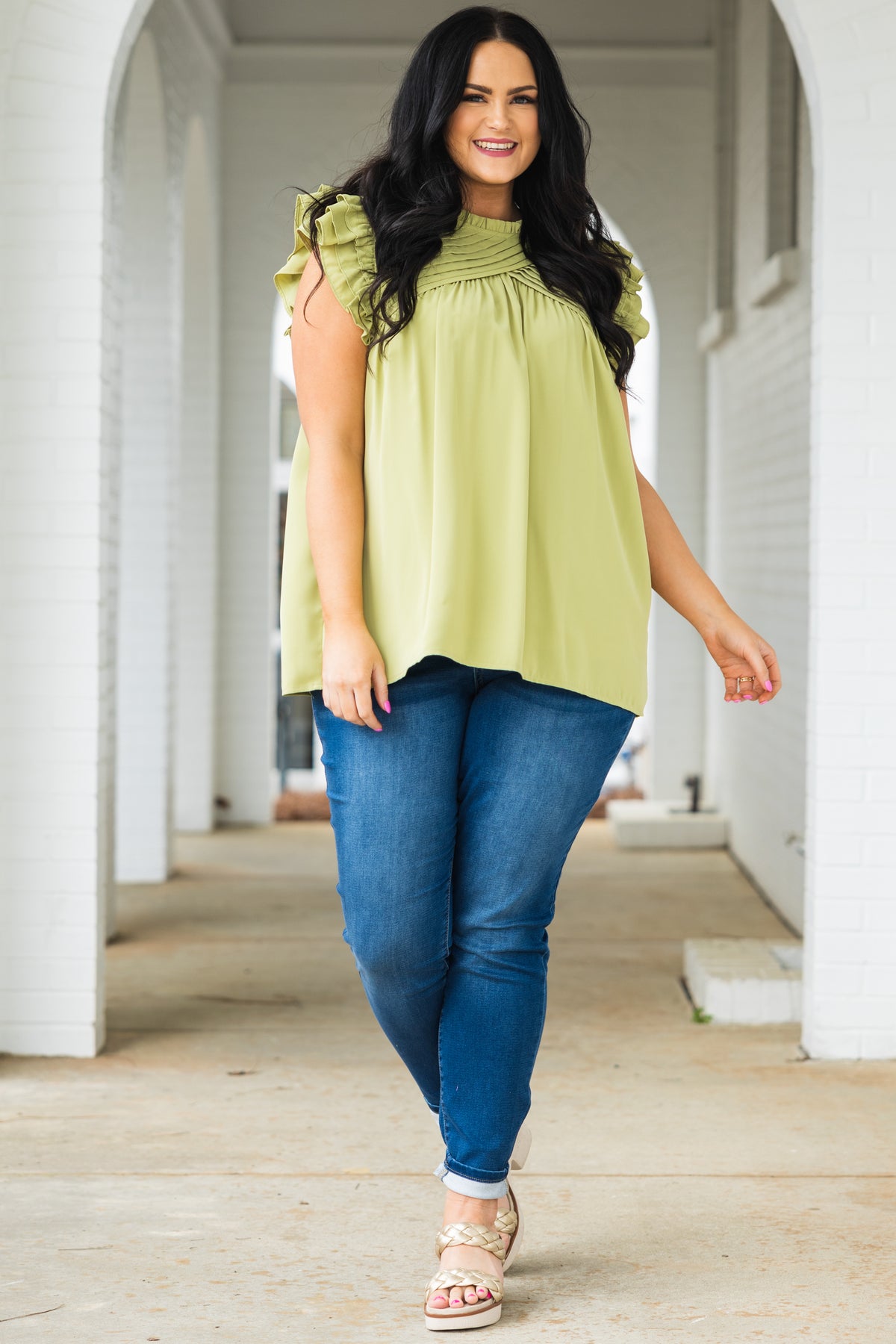 Absolute Class Top, Pistachio – Chic Soul