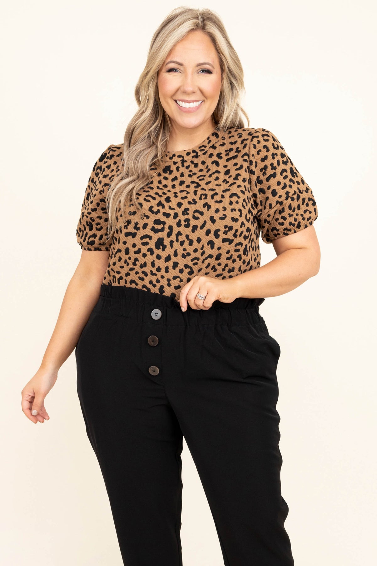 She's Spotted Top, Mocha – Chic Soul